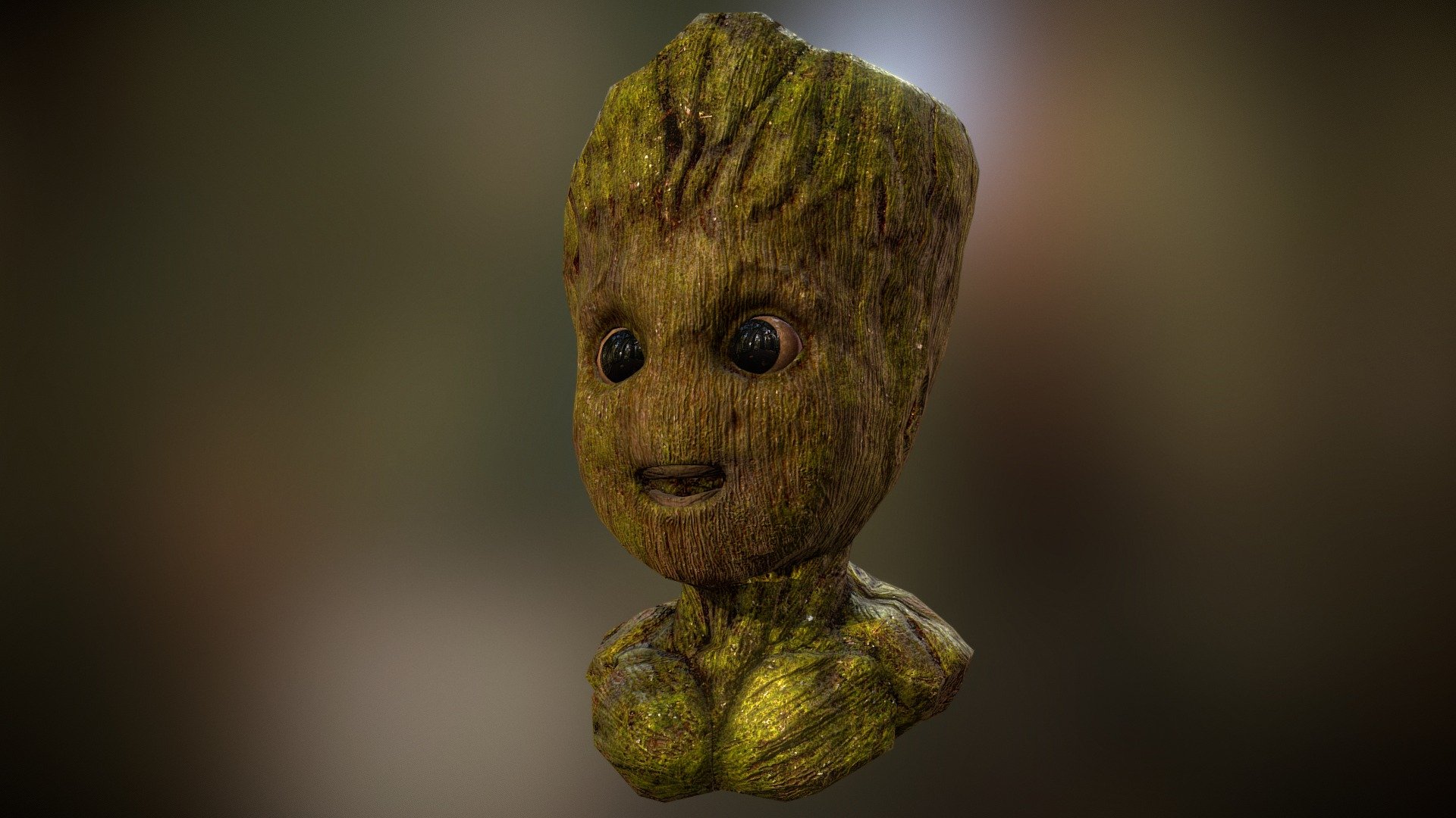 Baby Groot - Download Free 3D model by victorcalles (@v3dartist ...