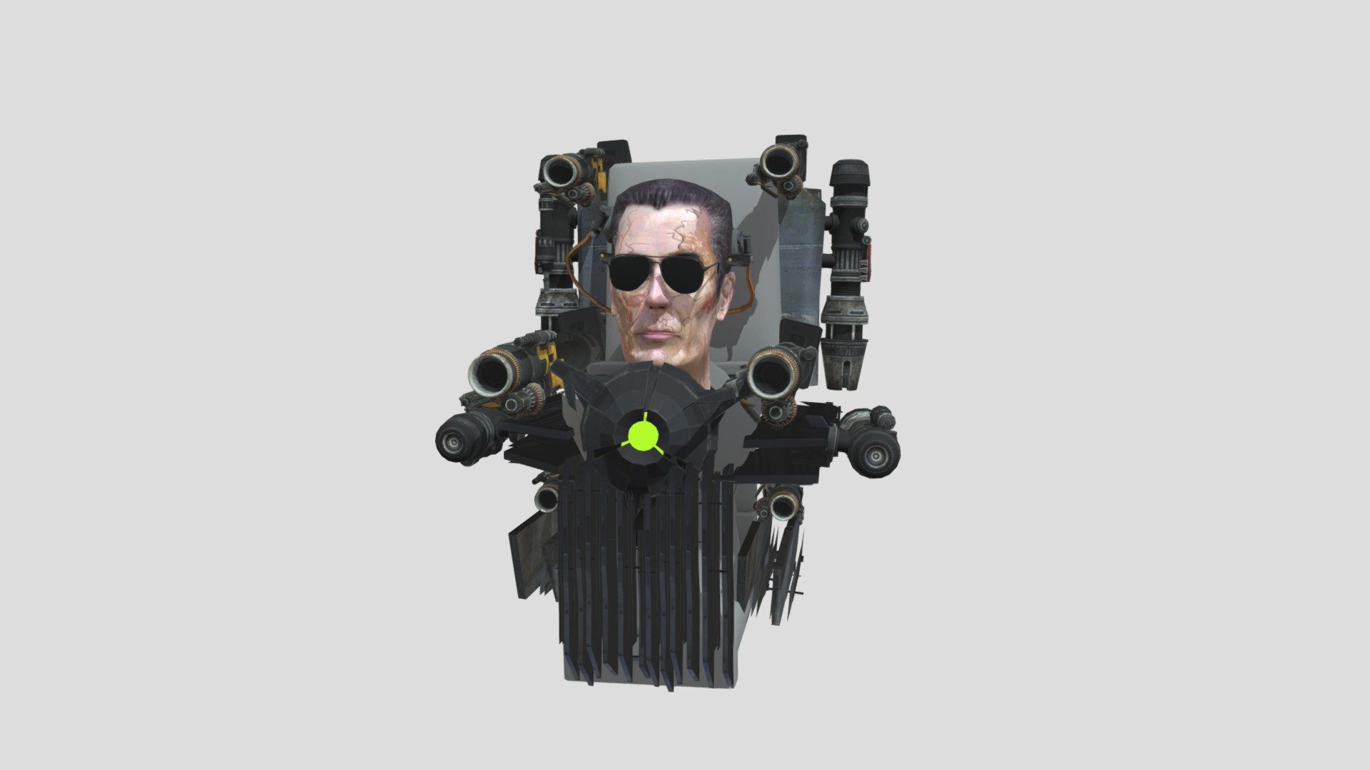 G-man skibidi toilet 4.0 - 3D model by LIROLISM (@LIROLISMM) [7ac21ee ...
