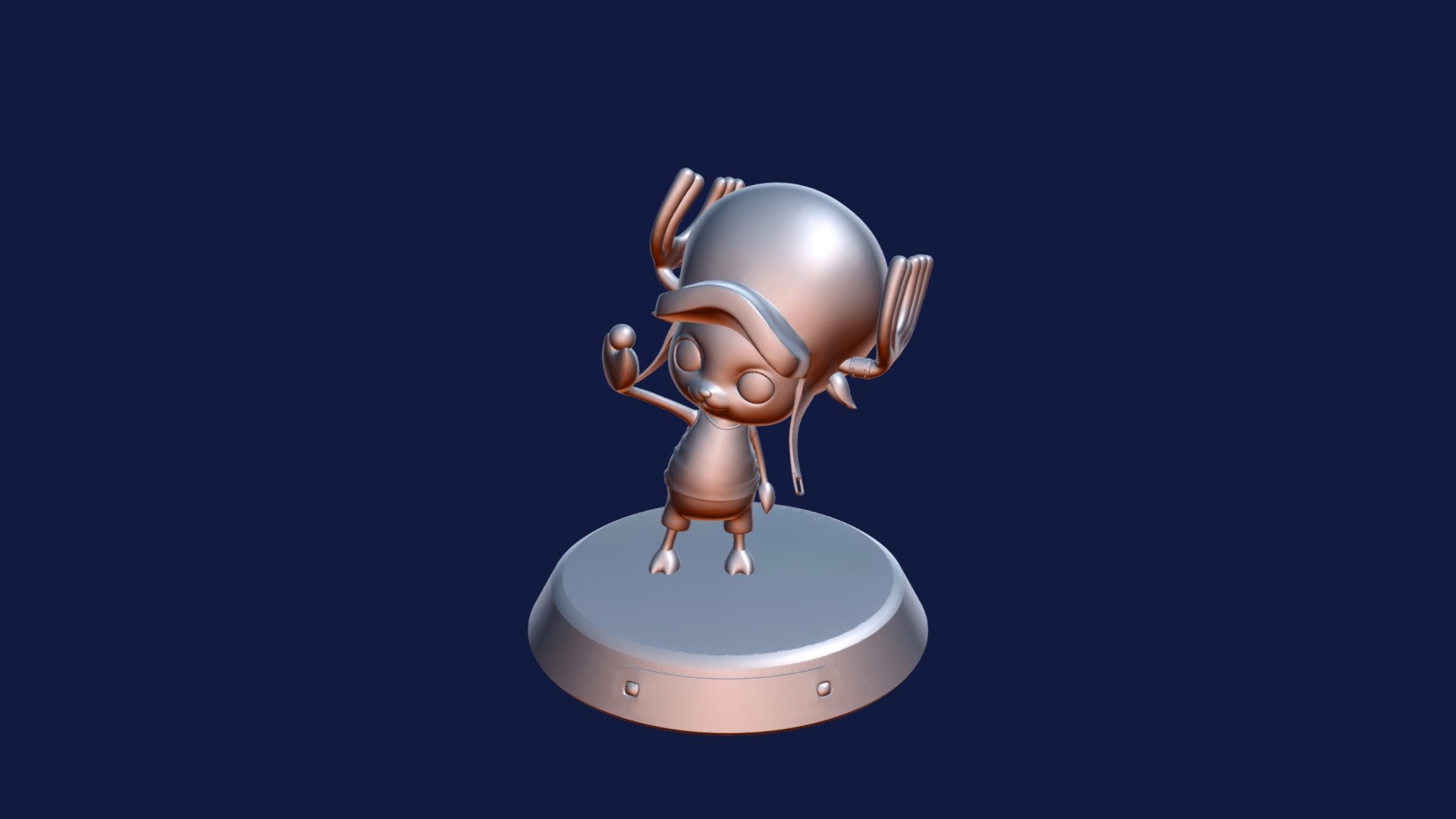 tony-tony-chopper - Download Free 3D model by 3d.impressoesltda ...