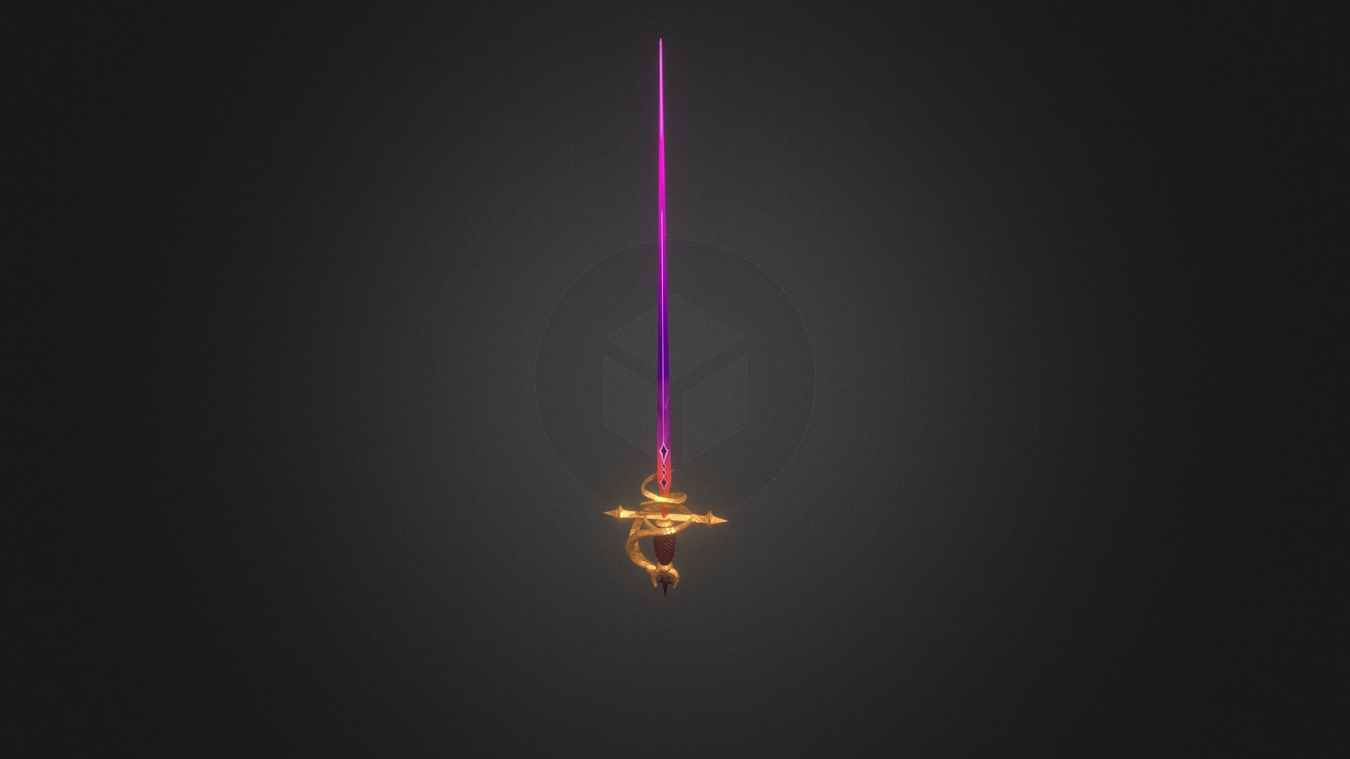 Moon Blade - 3D model by camfighr [7ac3619] - Sketchfab
