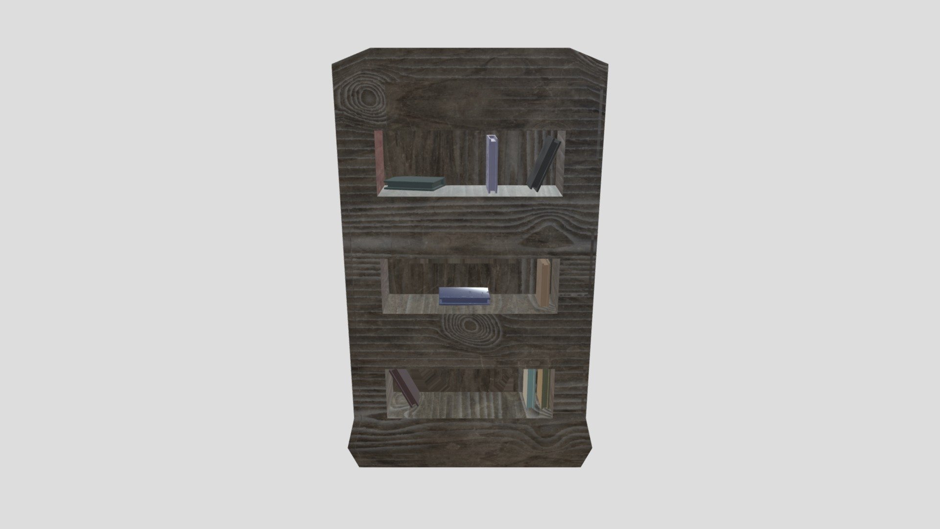 Book shelf - 3D model by carroty860 [7ac372b] - Sketchfab
