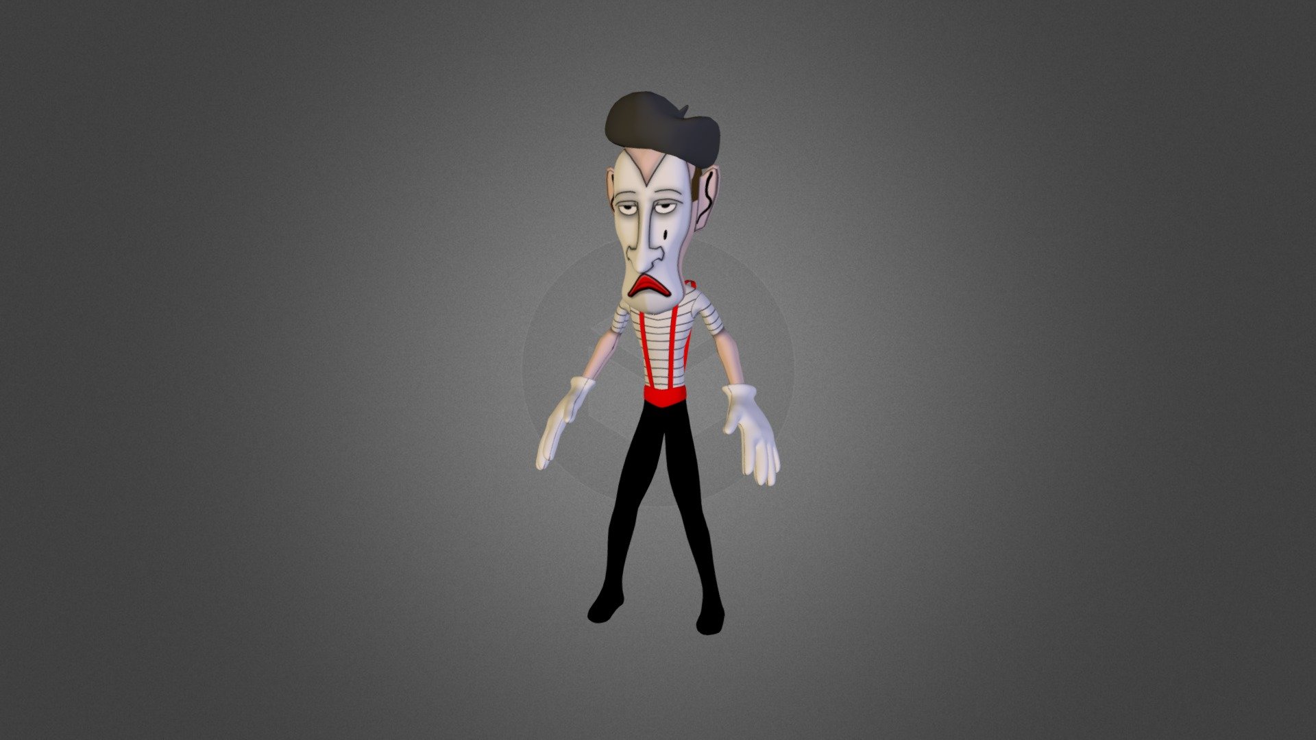 Mime - 3D model by charz3d [7ac3f83] - Sketchfab