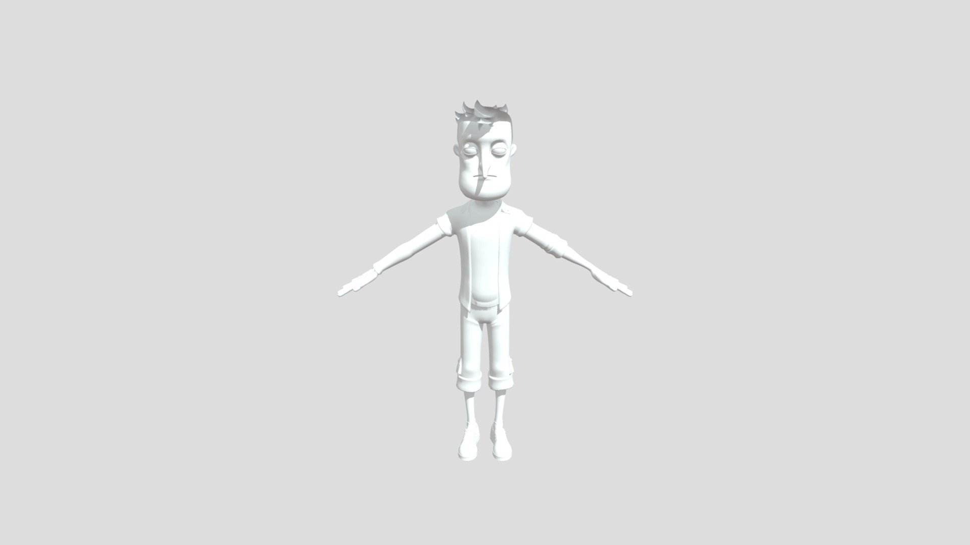 nicky roth-no textures - 3D model by Lambda Core (@mistamack713iscool) [7ac56a1] - Sketchfab