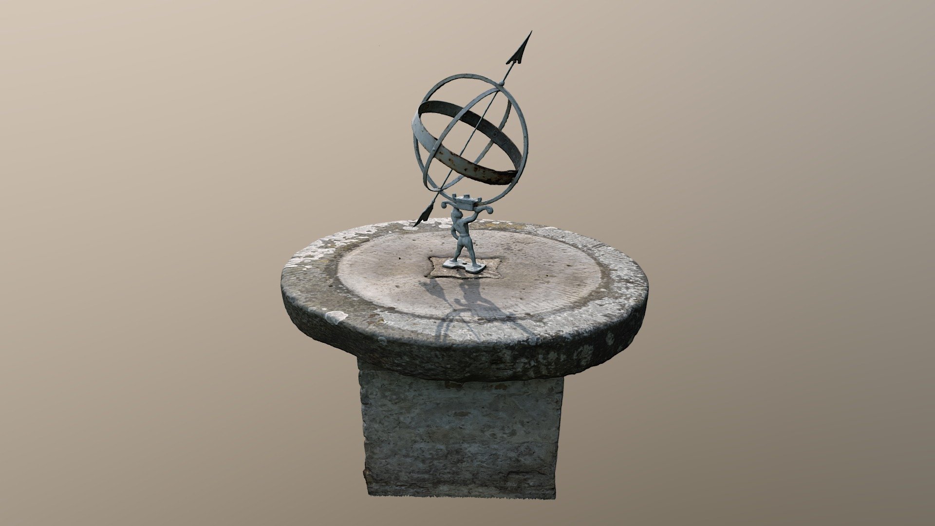 Sun dial - 3D model by skurk [7ac56d8] - Sketchfab