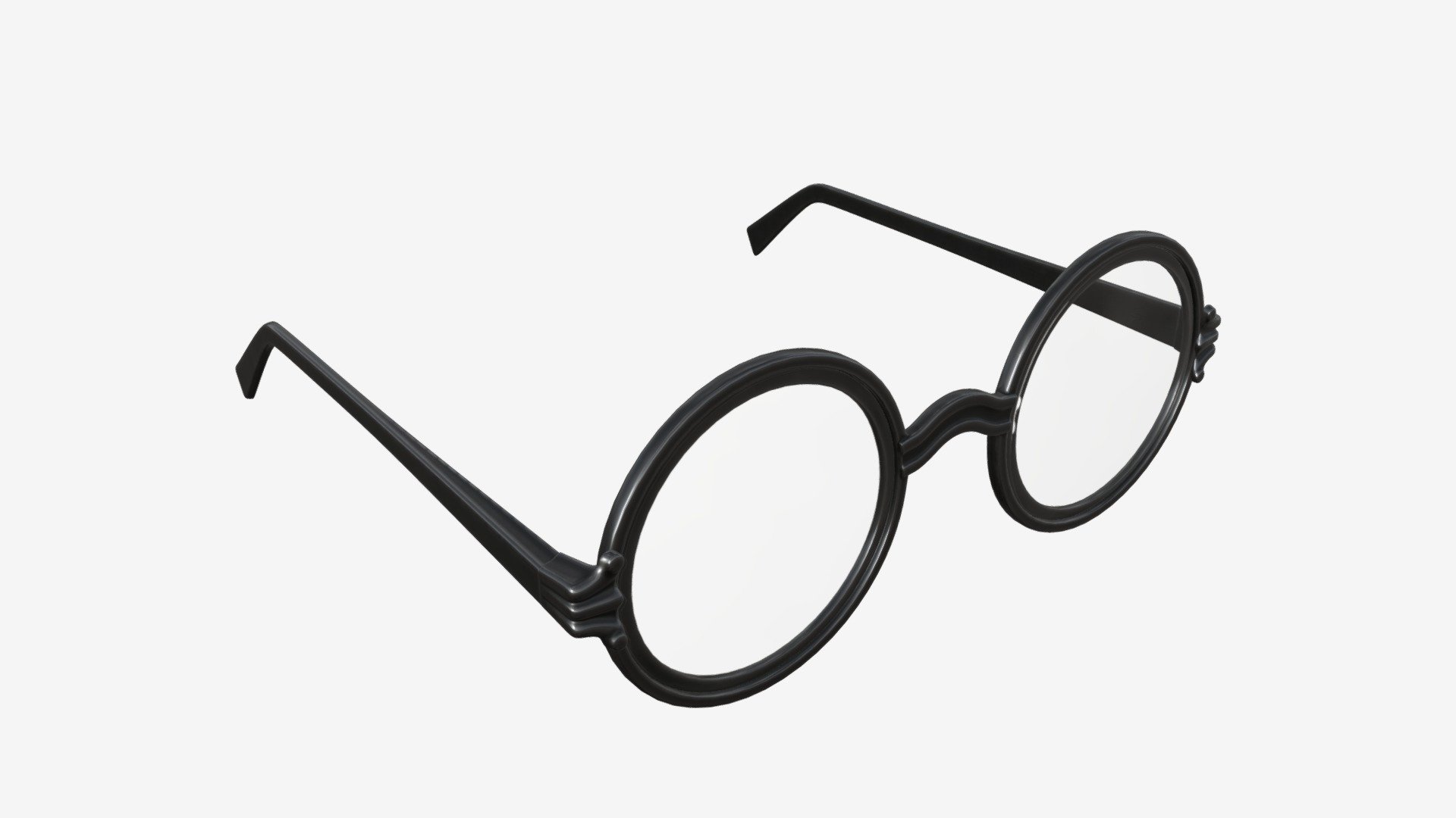 Round glasses - Buy Royalty Free 3D model by HQ3DMOD (@AivisAstics ...