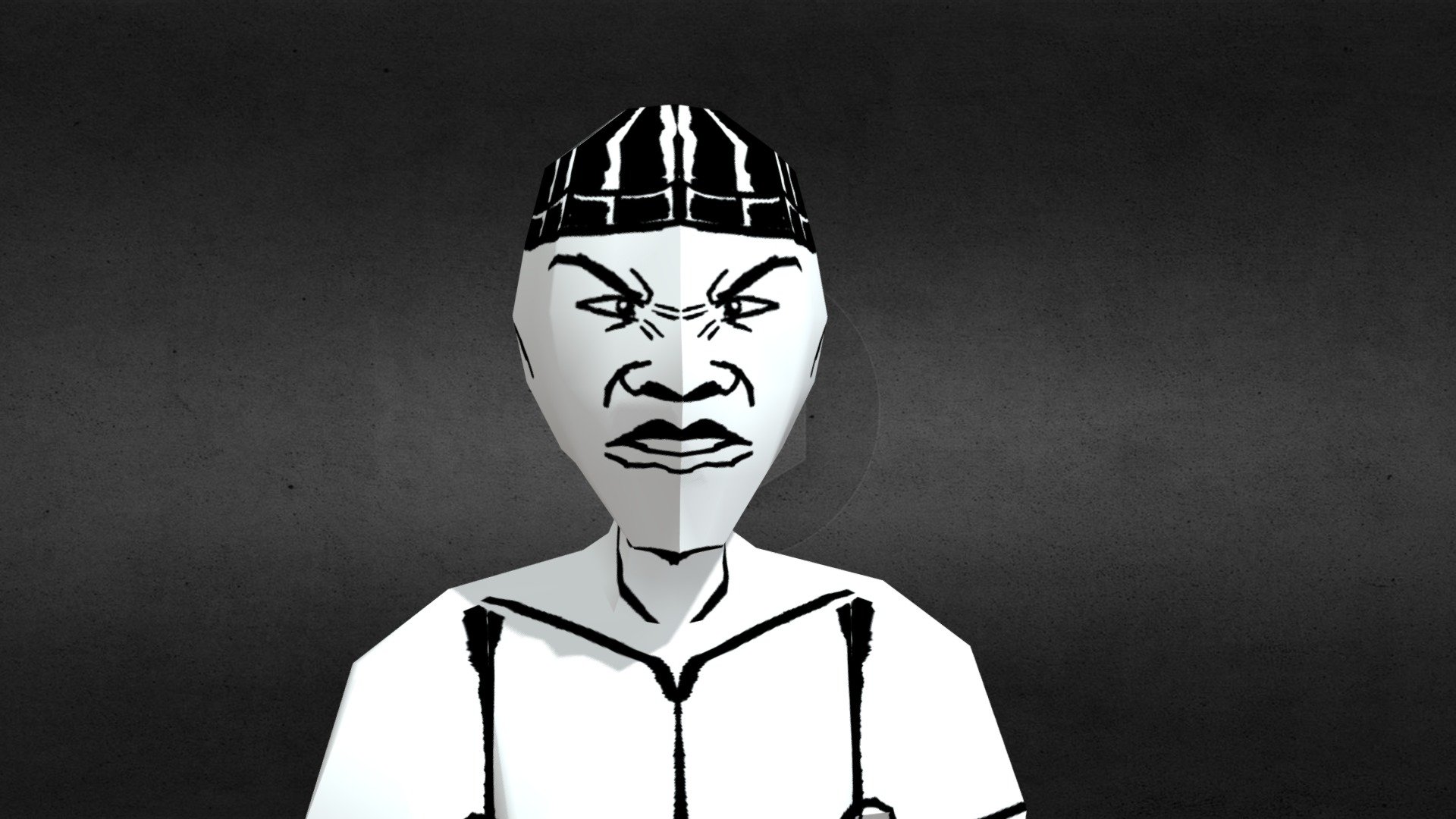 Basic Thug - 3D model by fuimaono023 [7ac7797] - Sketchfab