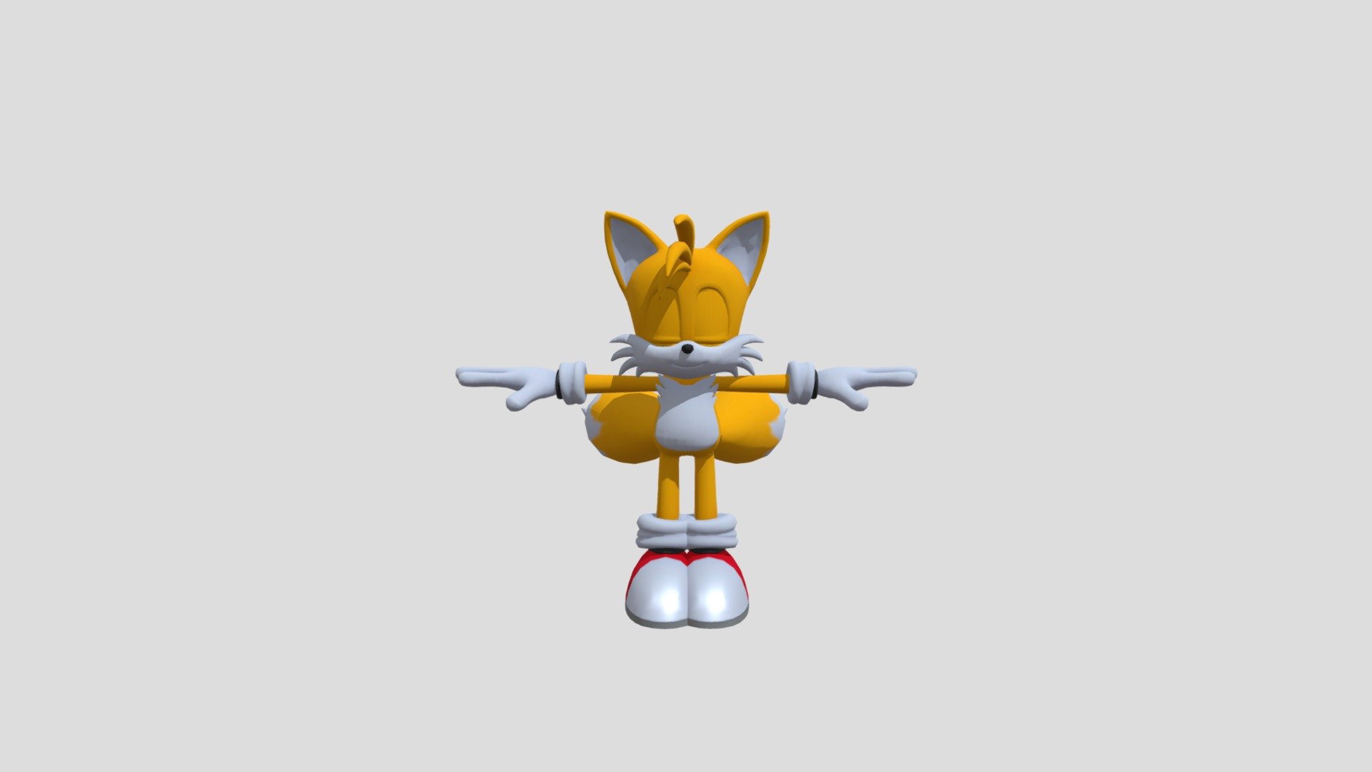 Mario & Sonic Tokyo 2020 - Tails - Download Free 3D model by ...
