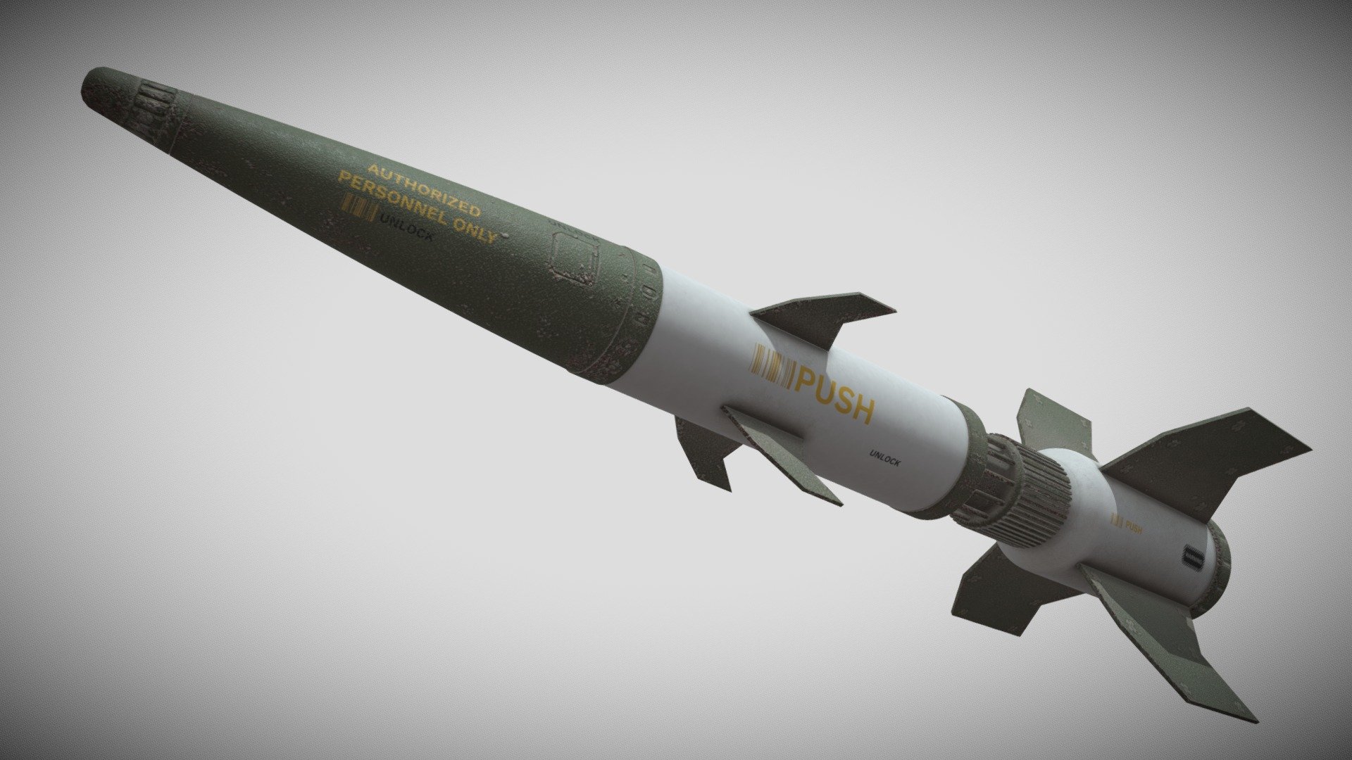 Rocket - Download Free 3D model by Mehdi Shahsavan (@ahmagh2e) [7ac80b6 ...