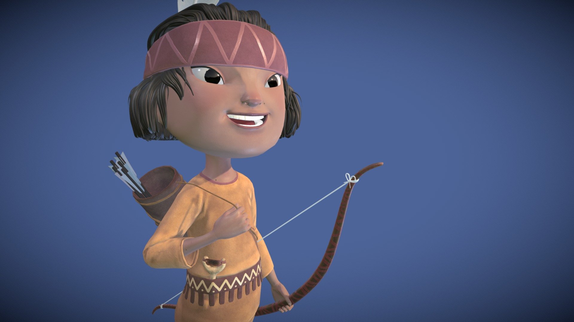 Native American - 3D model by IlariaPalmerini [7ac9d9d] - Sketchfab