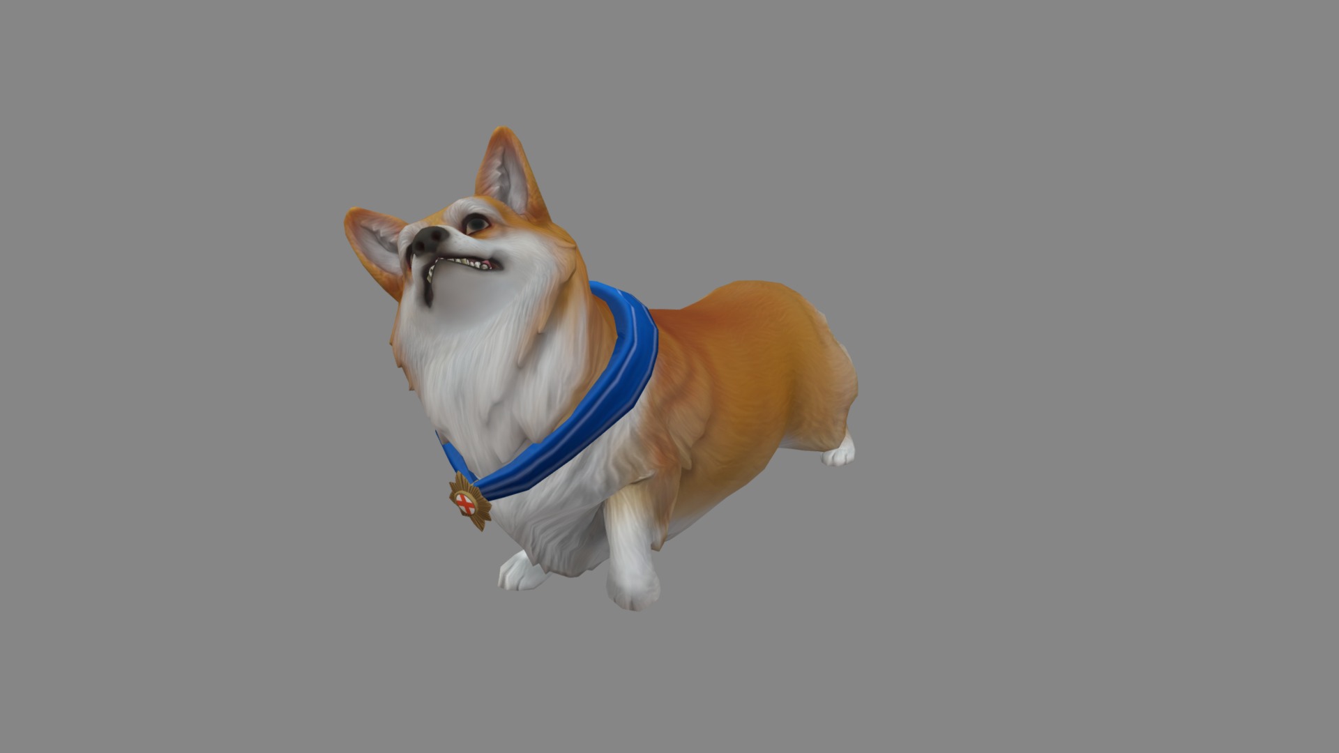 ErLangShen Dog V2 Rig Idle Animation - 3D model by NVixen [7acd90d ...