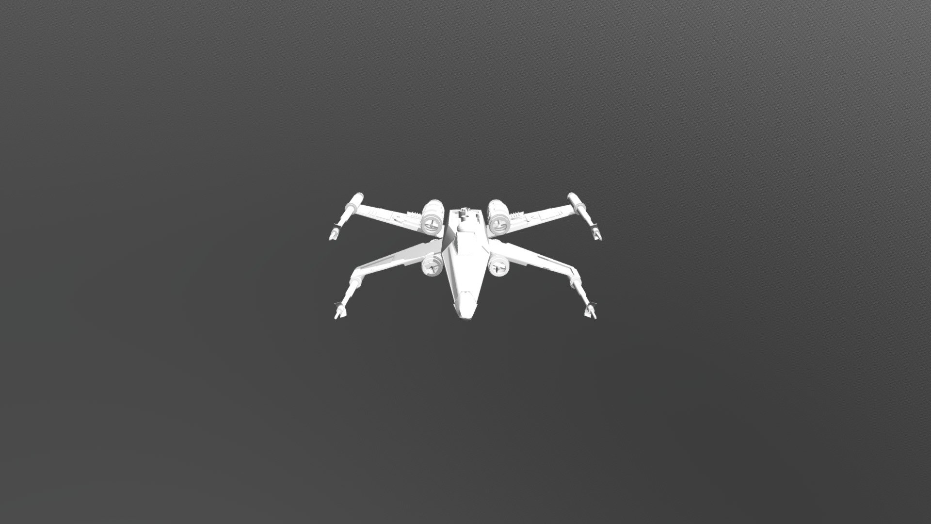 X- Wing - 3D model by claudiagorga [7ace2db] - Sketchfab