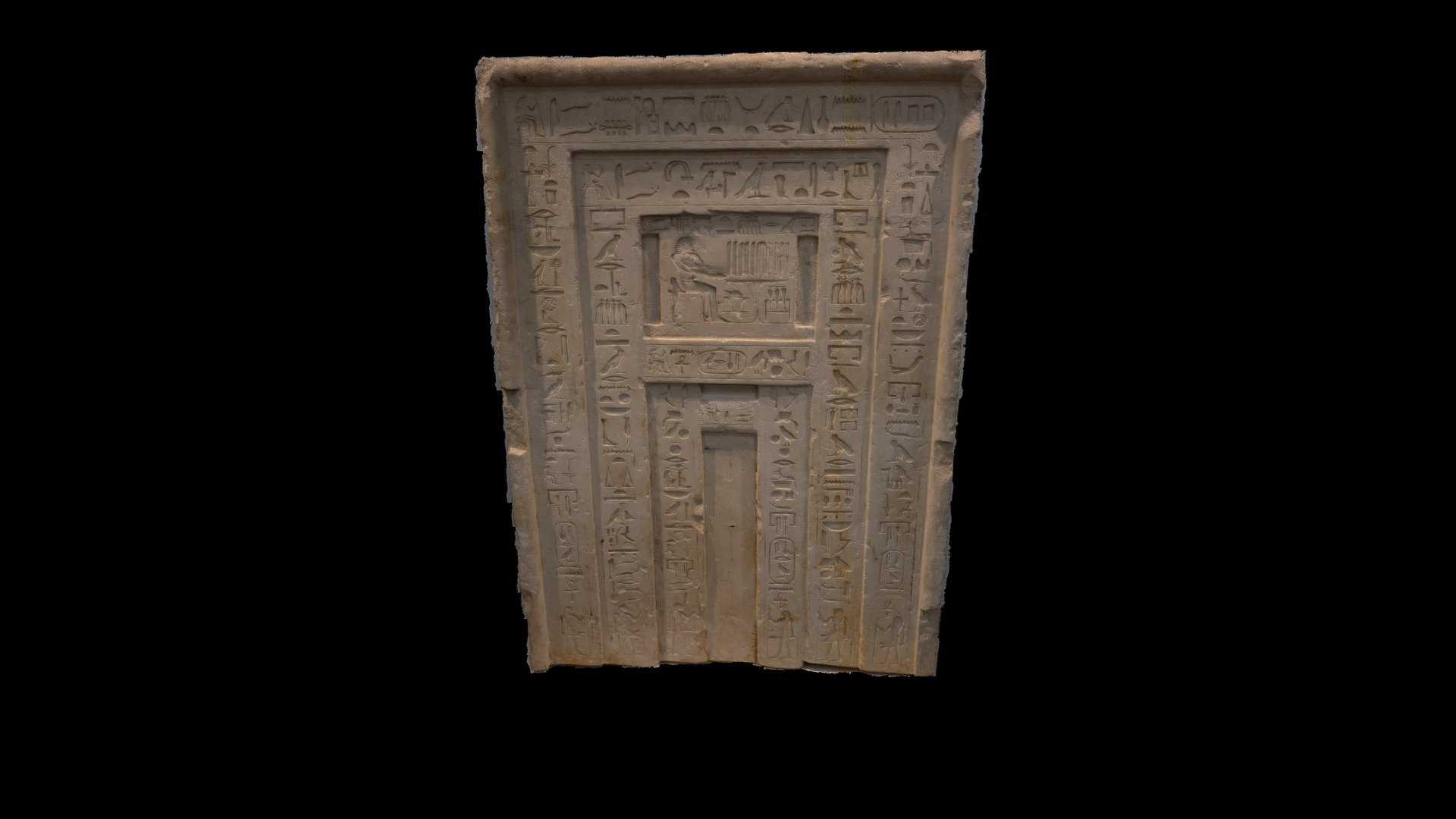 False Door of ni-ankh-Snefru, Called Fefi - Download Free 3D model by ...