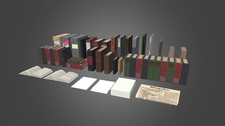 Newspaper 3D models - Sketchfab