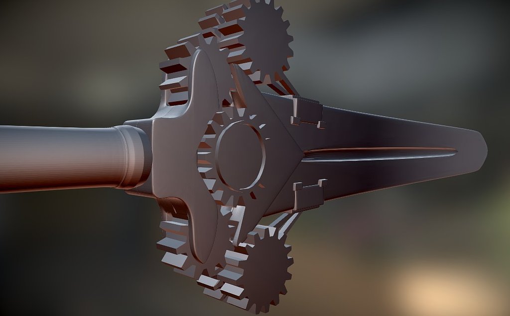 Sword Steampunk - 3D model by ggrifell [7ad266b] - Sketchfab