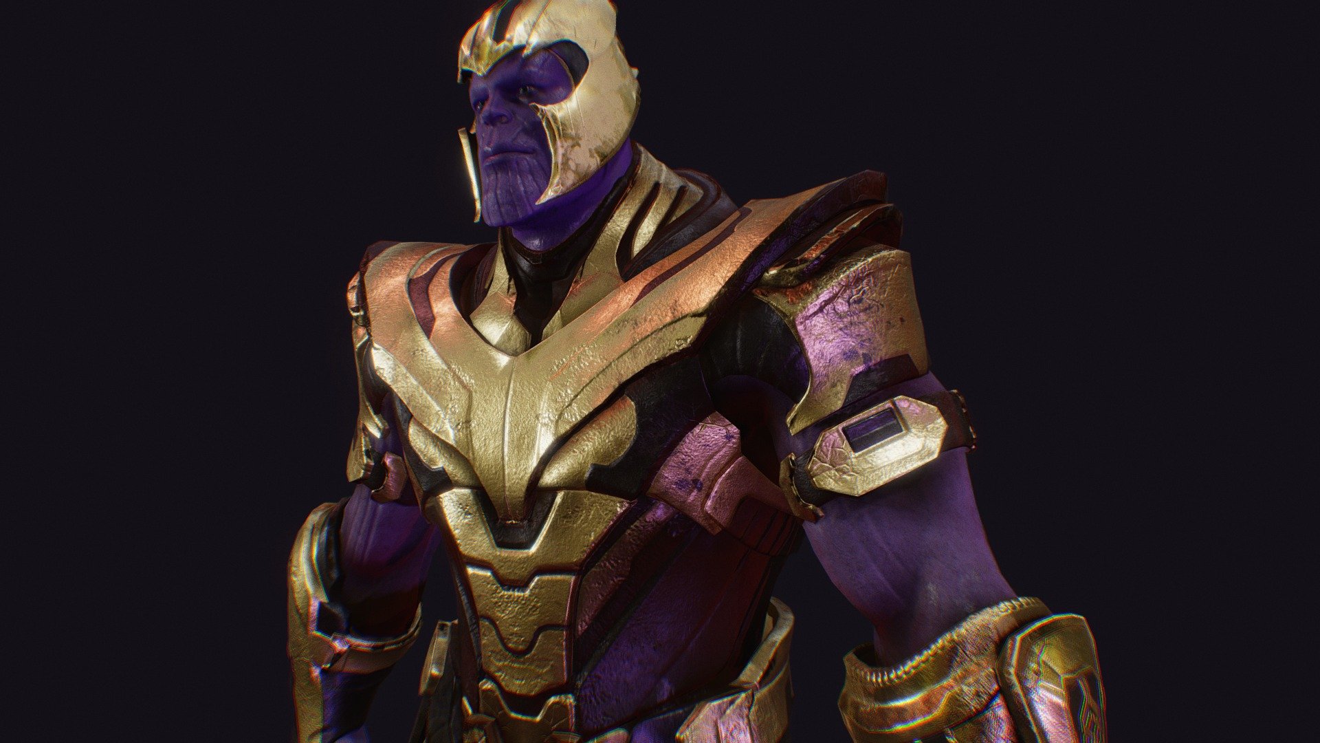 Thanos 4K Retextured V2 - 3D model by JonnyMANSON [7ad315e] - Sketchfab