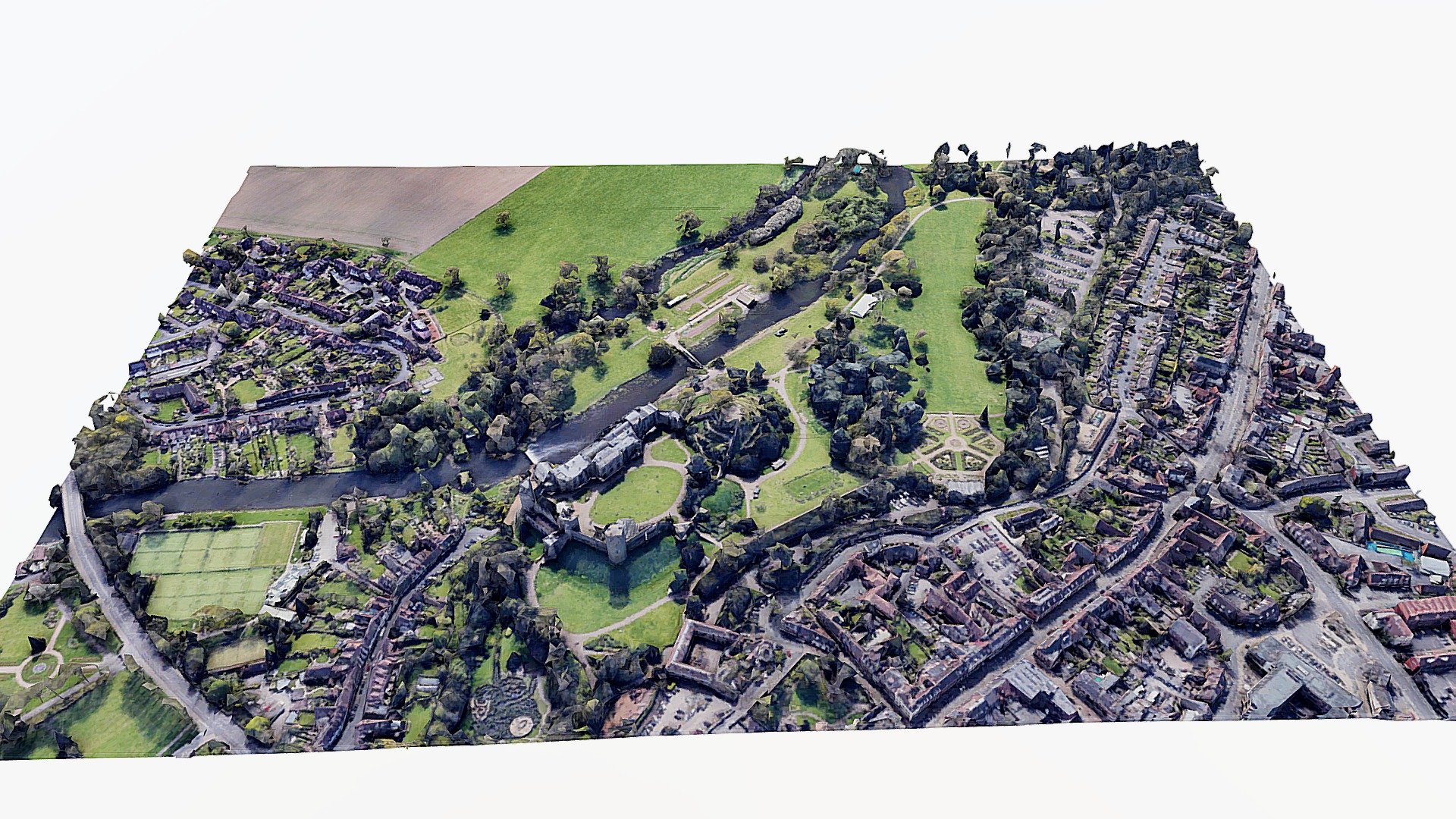Warwick Castle 1 - 3D model by SENSIET (@asensio) [7ad351b] - Sketchfab