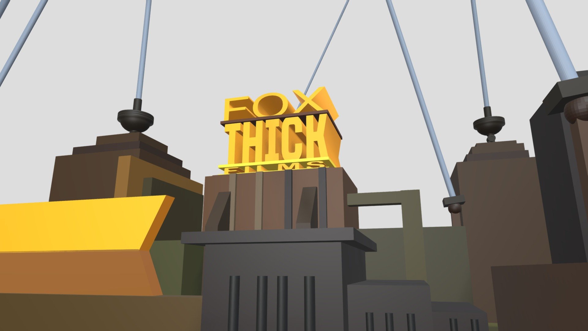 Fox Thick Films 2015 Logo Remake #1 - 3D model by Foodinator ...