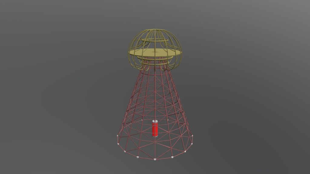 Tesla Tower - Download Free 3D model by Pretend Labs (@pretendlabs ...