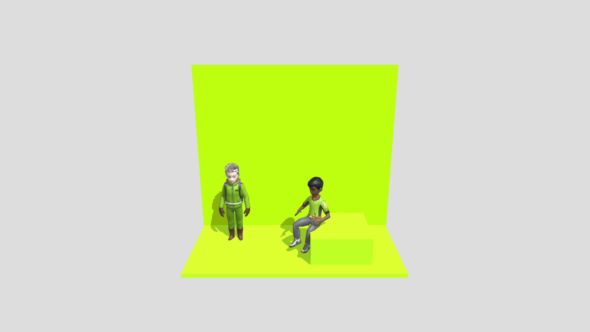 Studio Green Screen Model - Download Free 3D model by Paints3dmodel ...