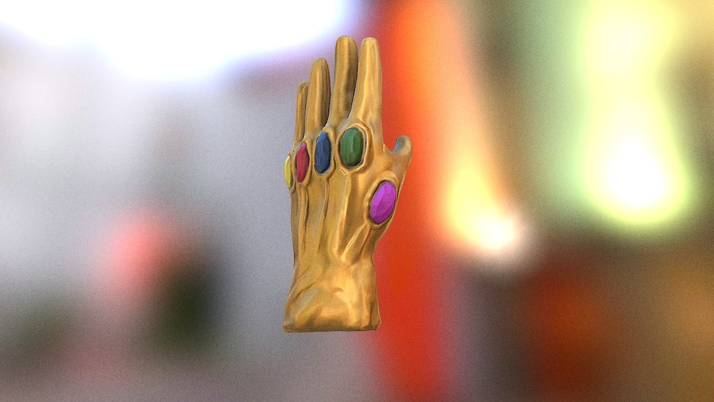 Infinity Guantlet - 3D model by jacorey lewis (@jacoreylewis) [7ad4e64 ...