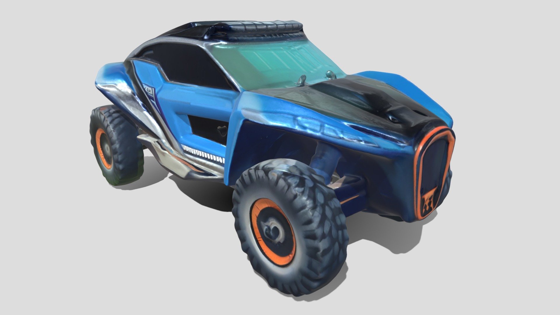 Bugatti Chiron UTV - Download Free 3D model by Vyacheslav (@Vedunov.s ...
