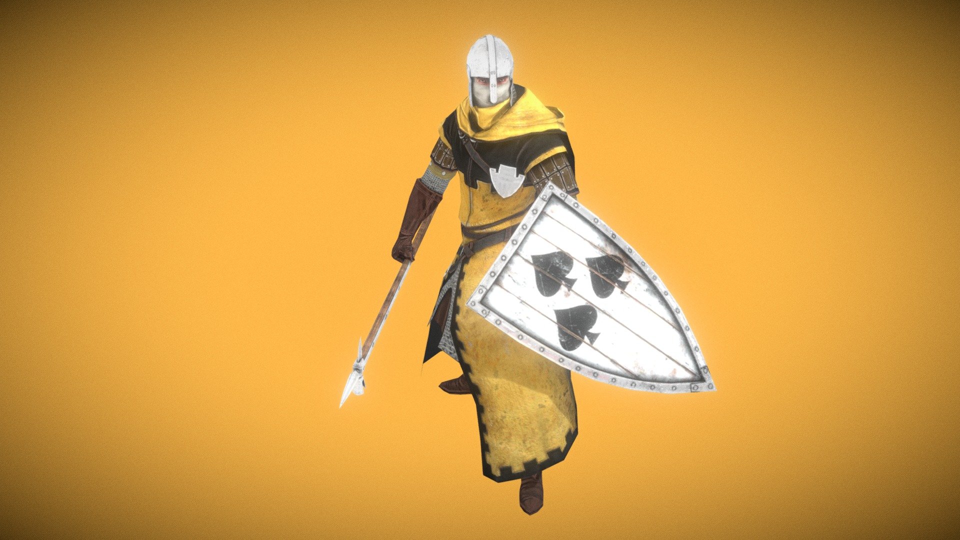 Heart squad knight - Buy Royalty Free 3D model by Luna (@StudioLuna ...