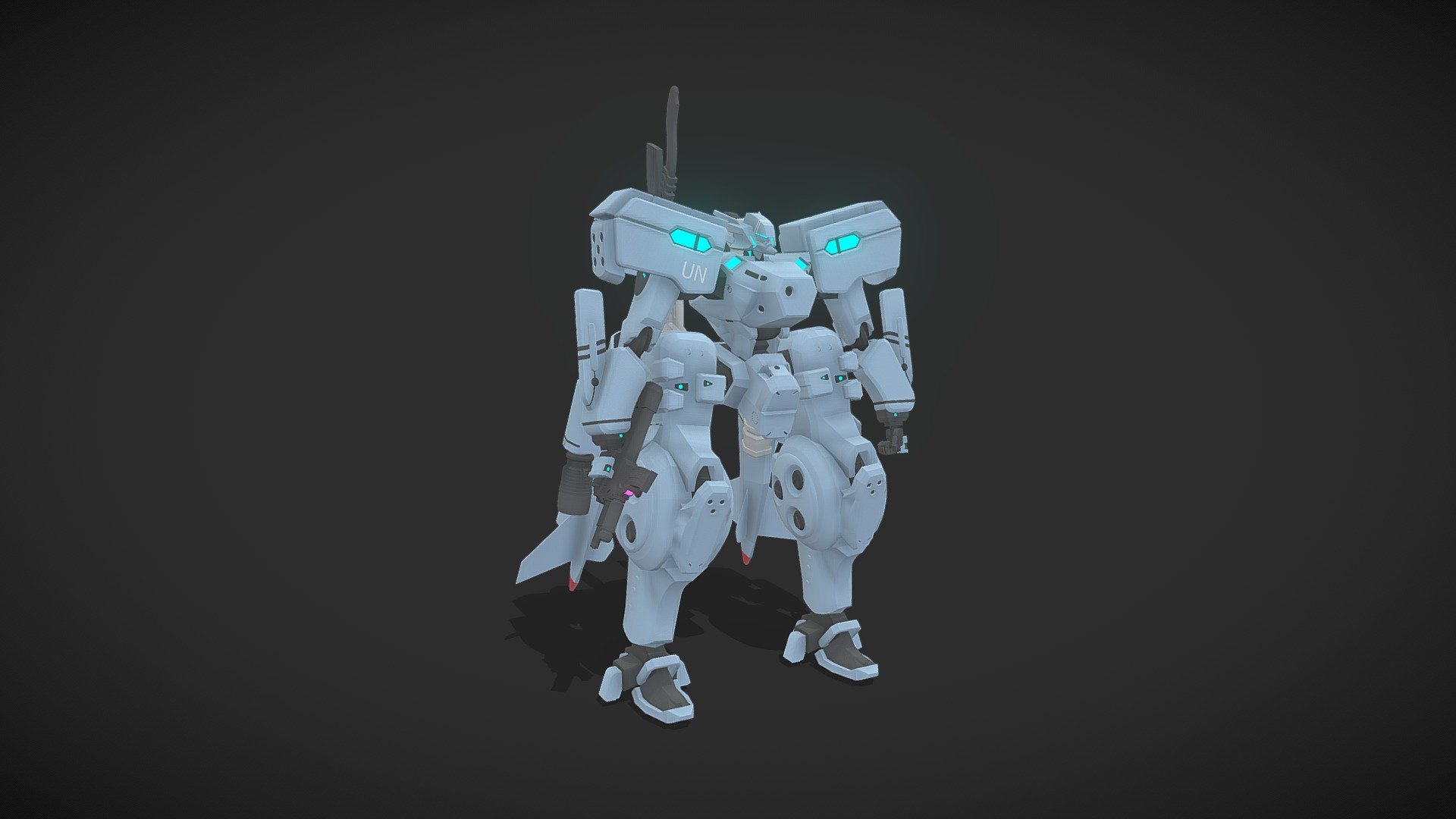 Type-77/F-4J Gekishin Muv-Luv (UN color) - 3D model by Avocado Sensei (@ultramanintis) [7ad7cf6 ...