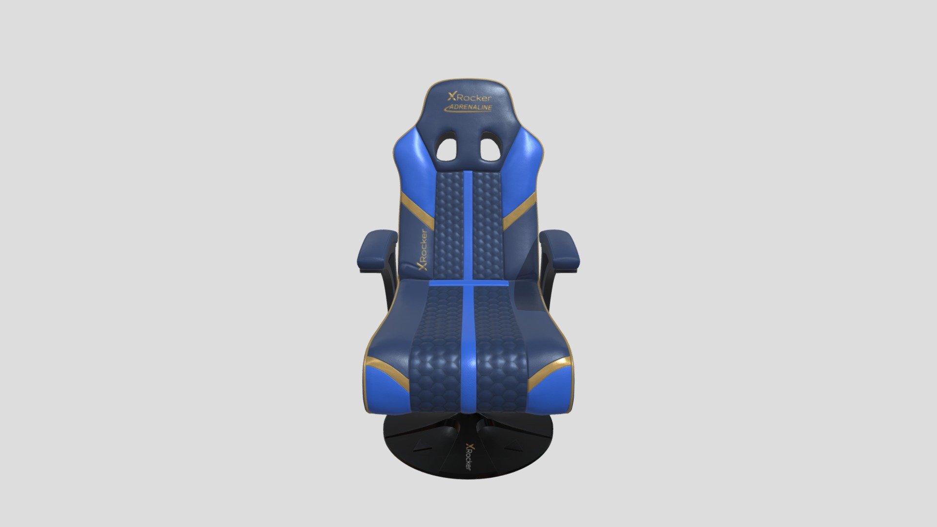 X rocker gaming chair - 3D model by 3D All art (@3DProtein) [7ad9469 ...