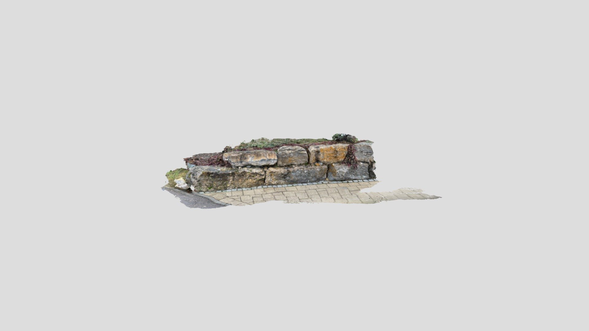 Stone wall - Download Free 3D model by buziferlus2802 [7ada474] - Sketchfab