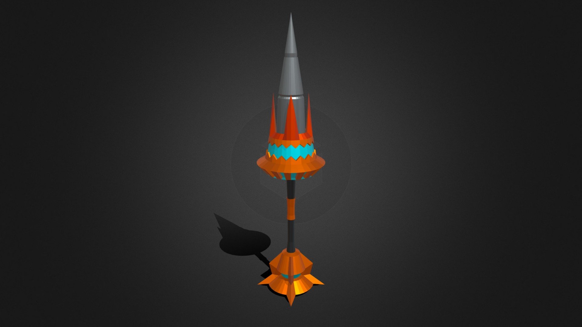 Brawlhalla lance - 3D model by Nadeem (@desolateframe26) [7adb061 ...