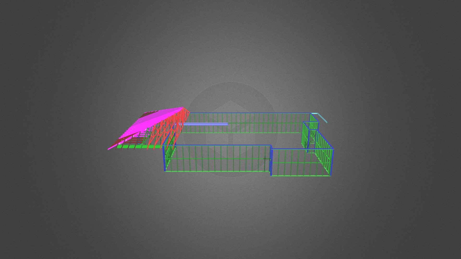 Steel Beam - 3D model by MCM FRAME & TRUSS (@MCMFRAMES) [7adb38d ...