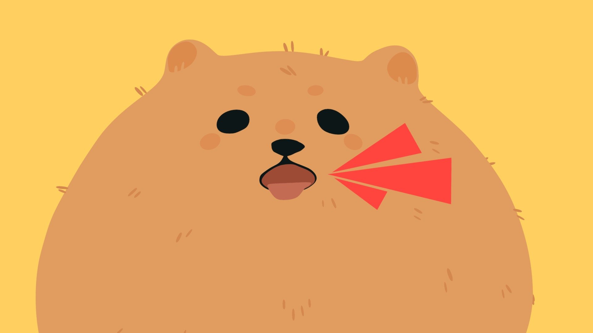 Fluff Ball - 3D model by Excinis [7adbbff] - Sketchfab
