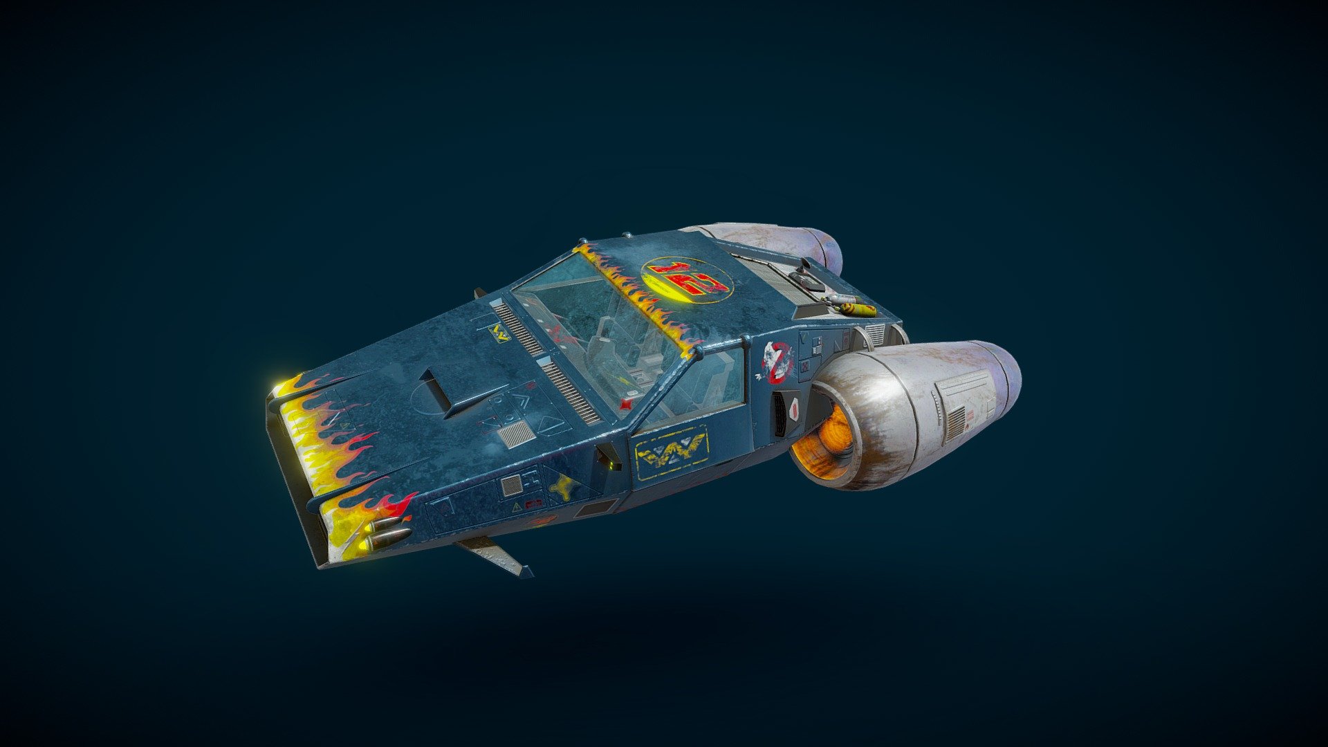 Spaceship - Buy Royalty Free 3D model by albertjuli [7adfe72 ...