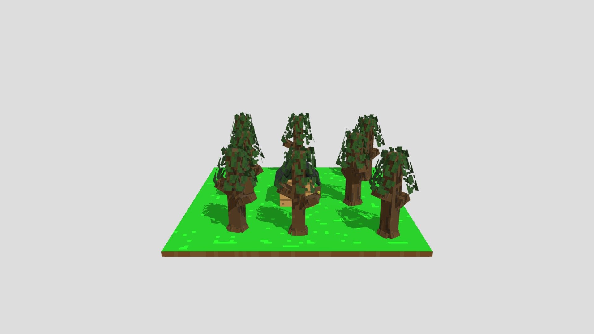 House In A Forest - 3D model by ultrogmr [7ae17d6] - Sketchfab