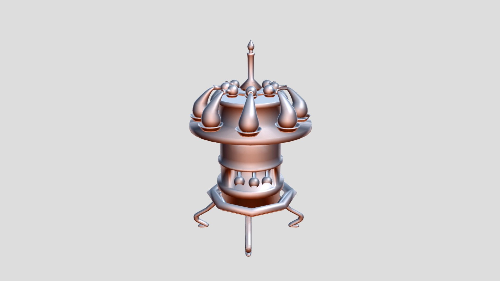 Alchemy table - 3D model by josephineburns [7ae3ed8] - Sketchfab