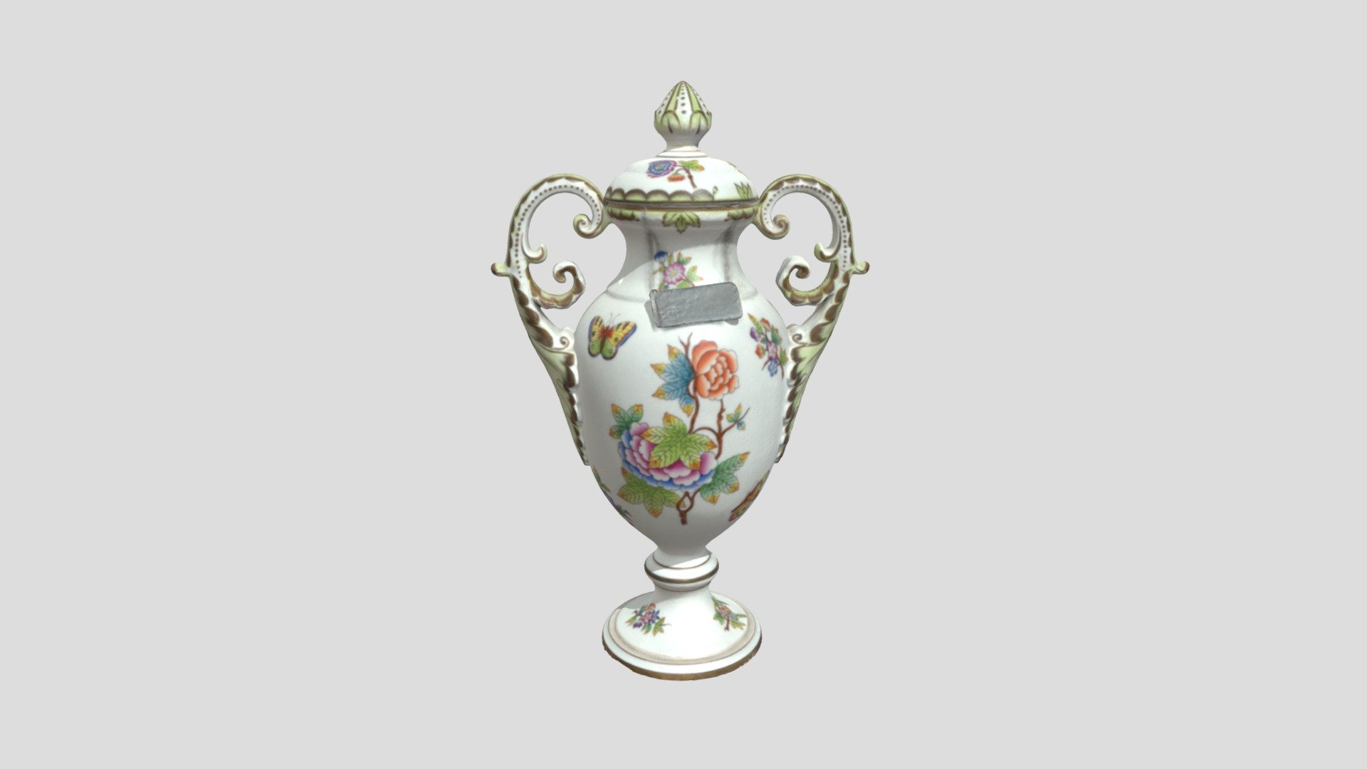 Dunai Antal - porcelán kupa a gólkirályságért - 3D model by Halhatatlan ...