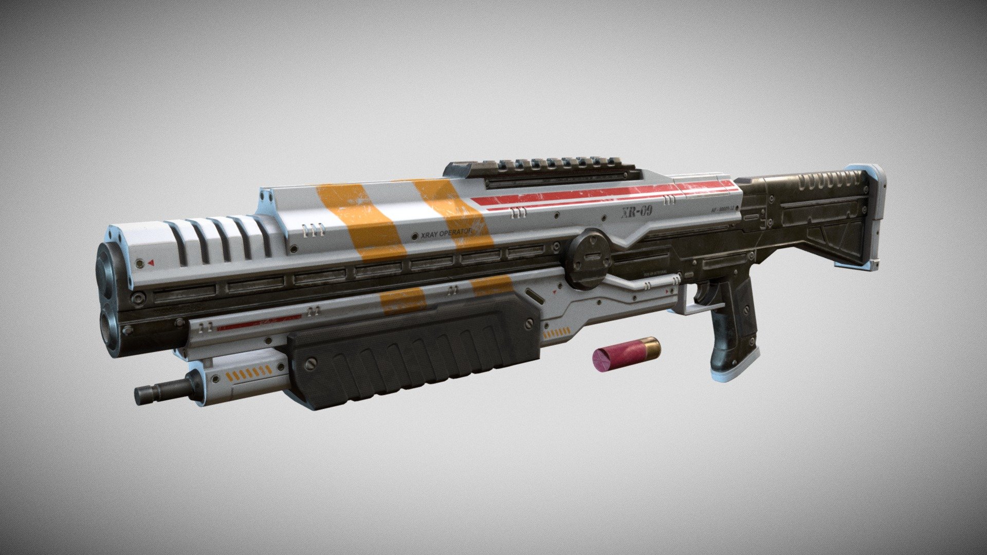 Sci Fi Shotgun - Buy Royalty Free 3D model by alpenwolf (@alpen ...