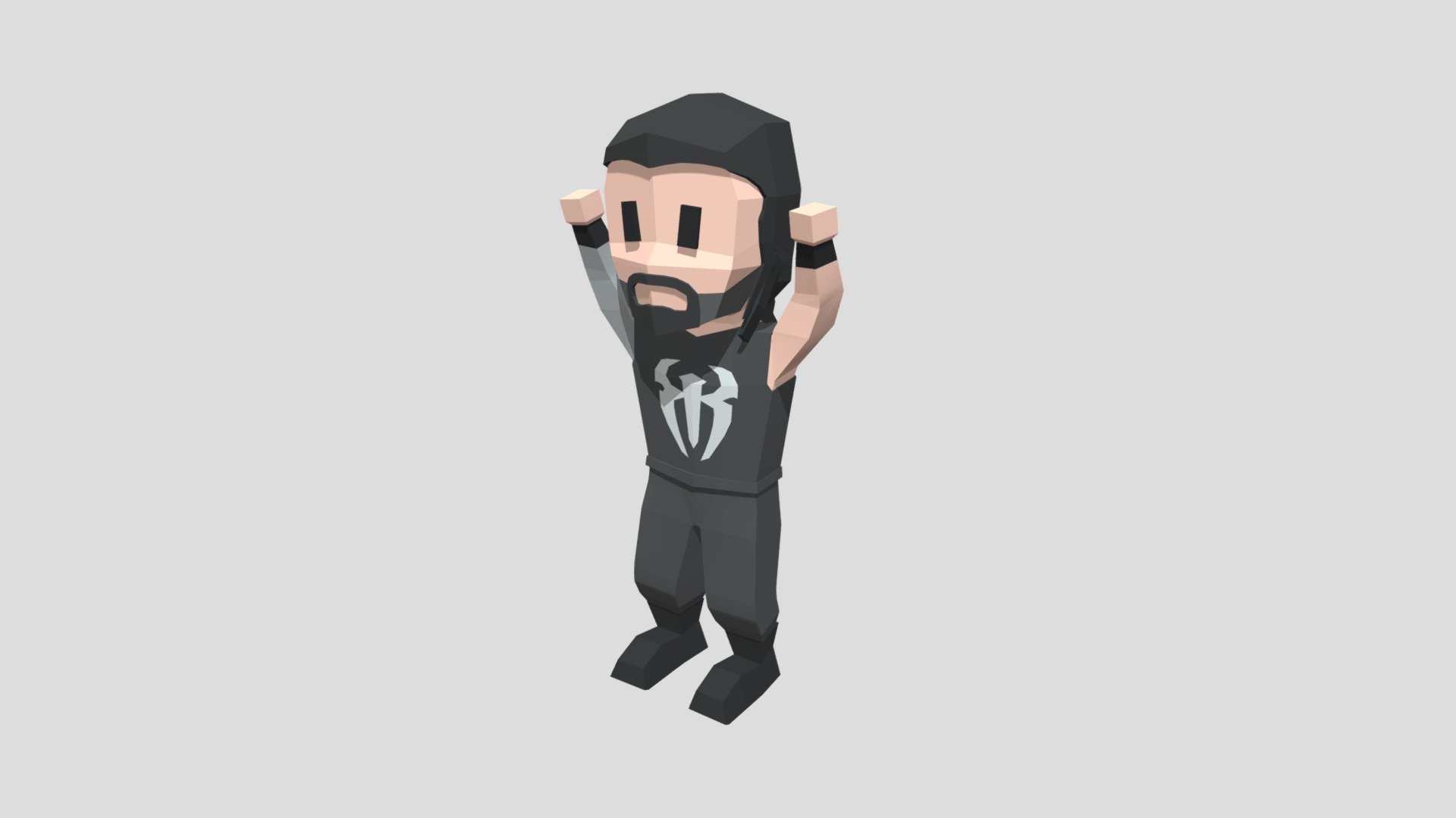 Roman Reigns (WWE) - Download Free 3D model by D7Xtreme [7ae6a28 ...