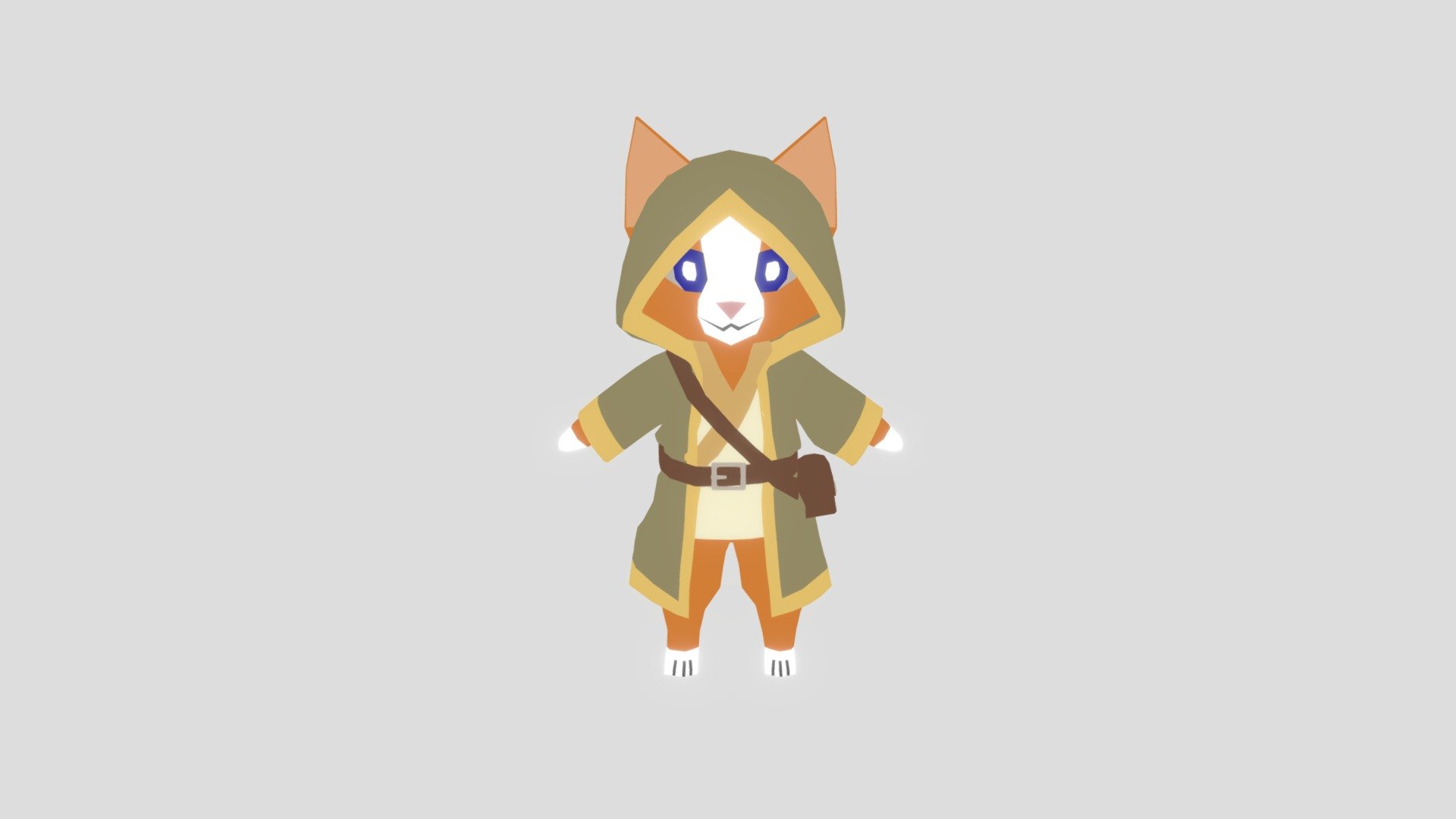 Cat Merchant - 3D model by chelinium [7ae72e8] - Sketchfab