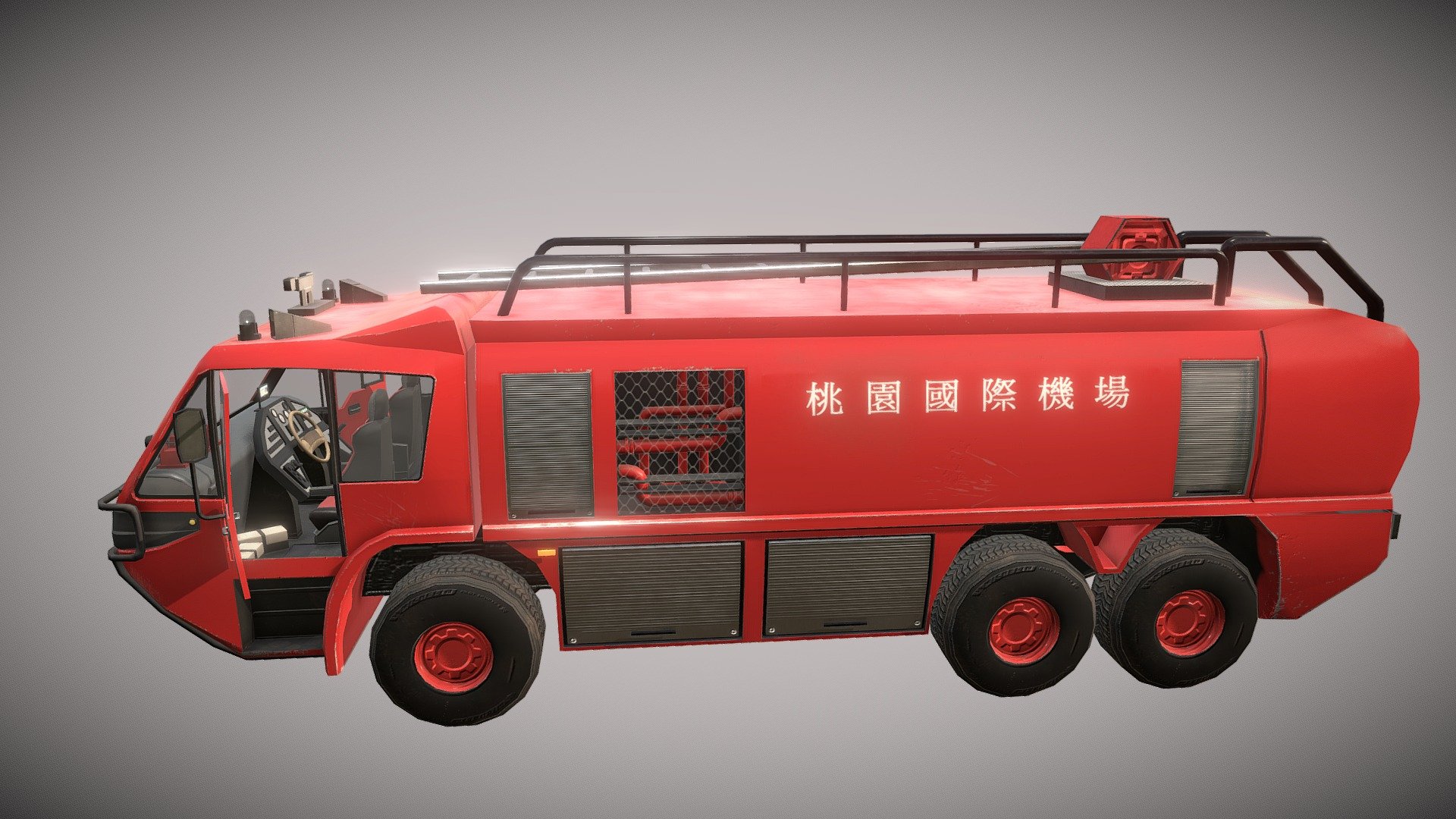 Fire Car - 3D model by ghjfyhjn [7ae785b] - Sketchfab