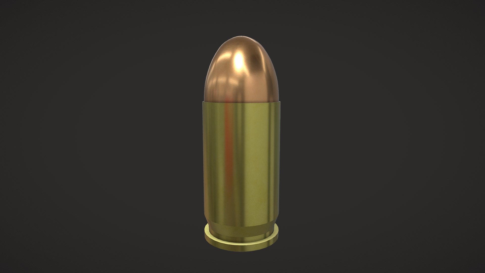 380 Acp Fmj Cartridge - Buy Royalty Free 3D model by Jan Andreas ...