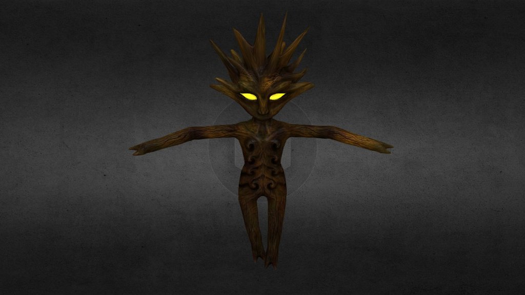 Tree's Ghost - 3D model by IceMan-Studio [7aeeff7] - Sketchfab