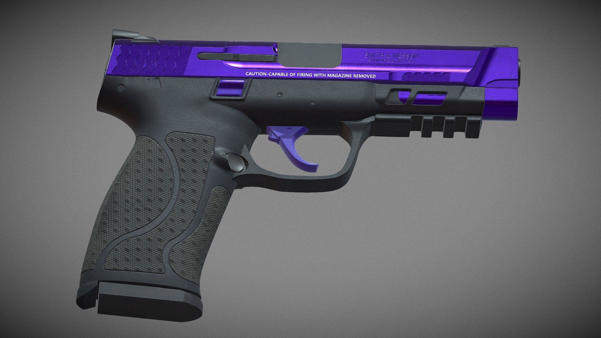 Pistol M&P45 - 3D model by Yassir (@elalaoui.yassir70) [7aef8a8 ...