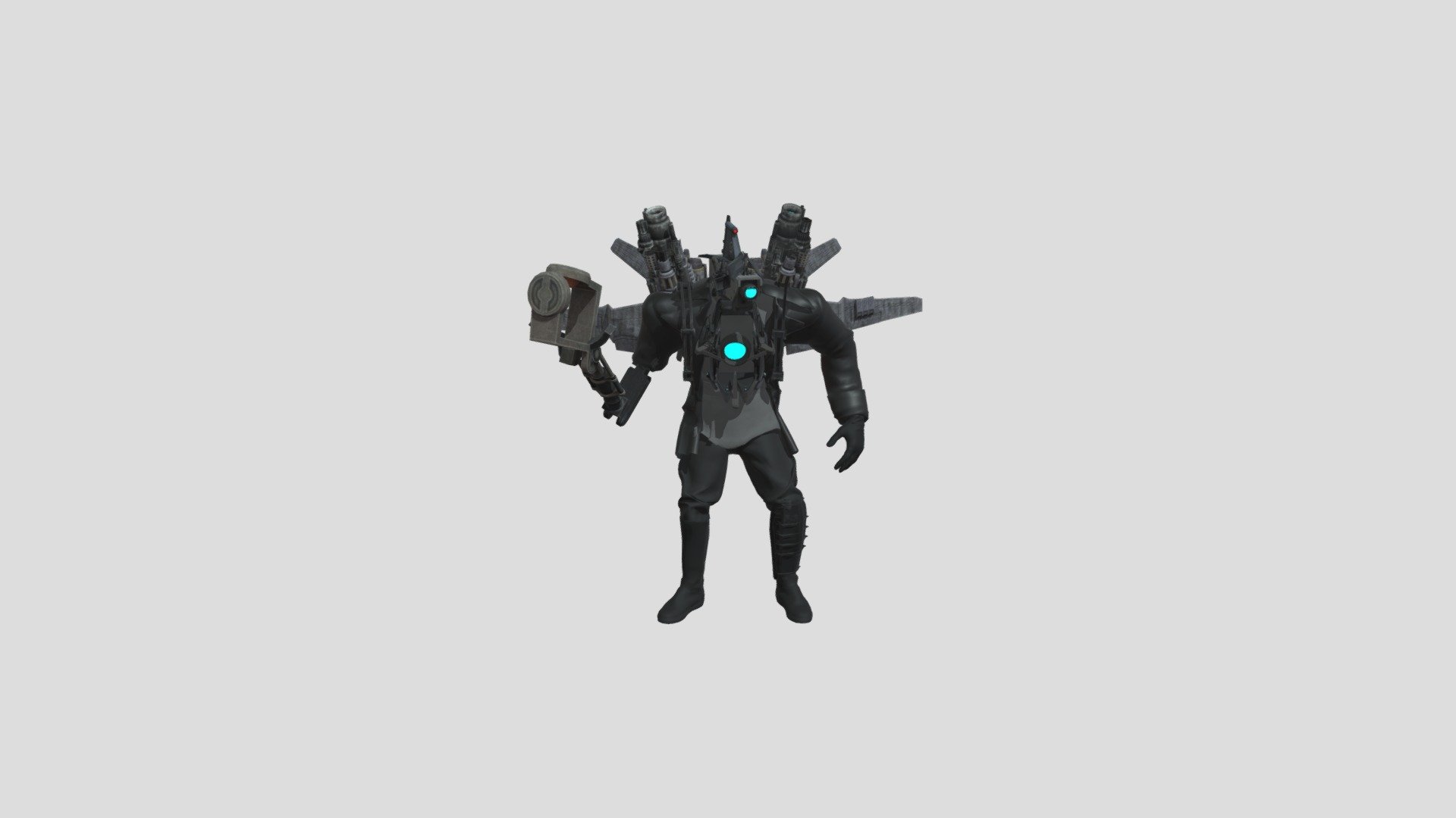 astro_toilet_claw_titan_cameraman - 3D model by tai22suelem [7aefa92 ...