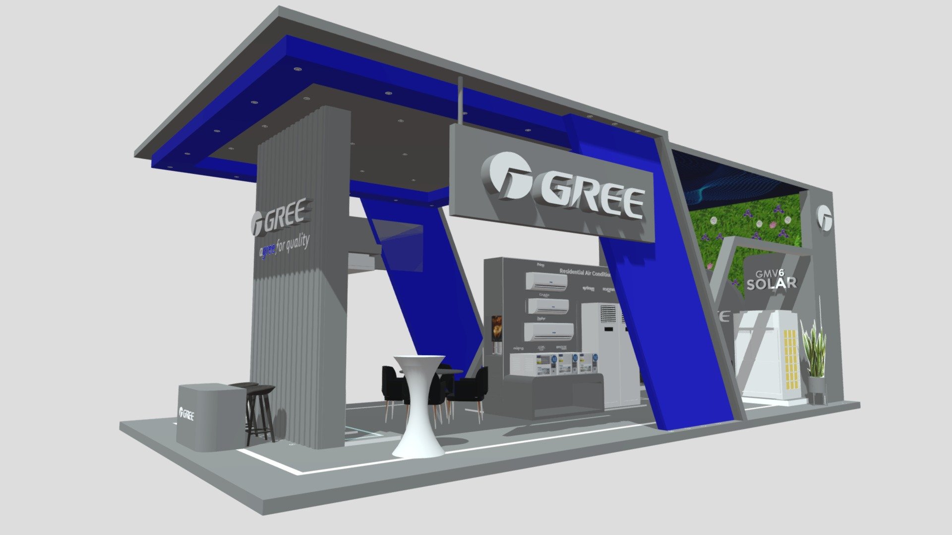 GREE Booth Philconstruct Manila 2024 - 3D model by kartjasonfronda ...