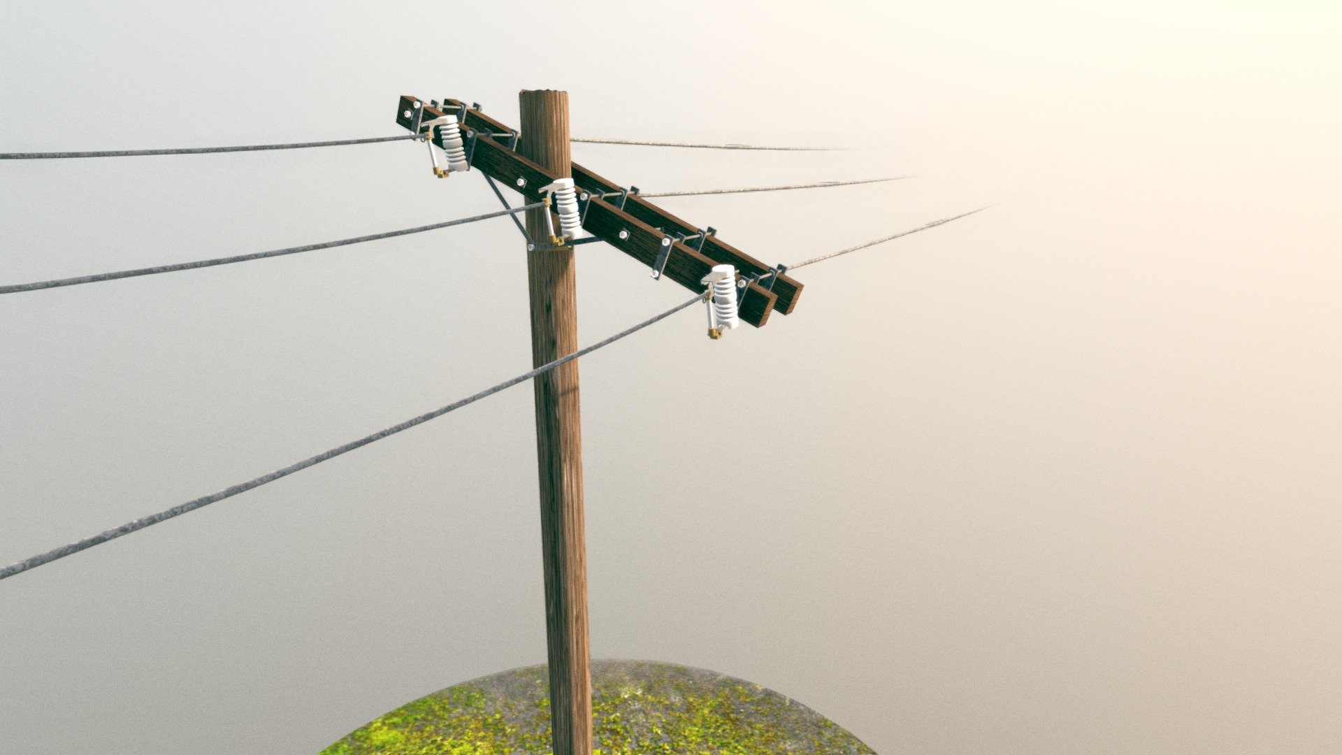 Poste 02 - 3D model by Tharlis.Veber [7af0a3c] - Sketchfab