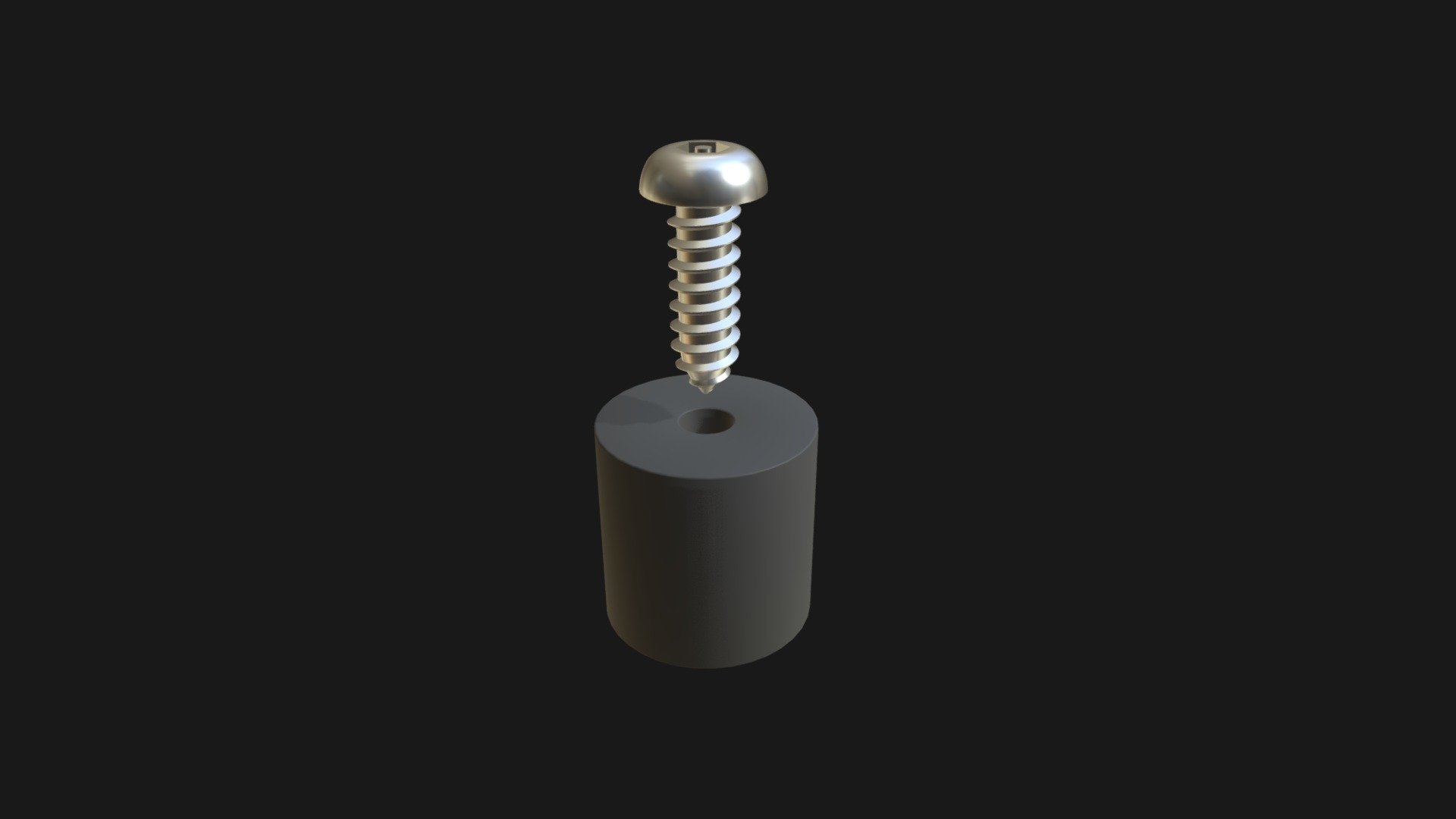 Security - Pin Hex ST Button - 3D model by TR-Fastenings [7af0df8 ...