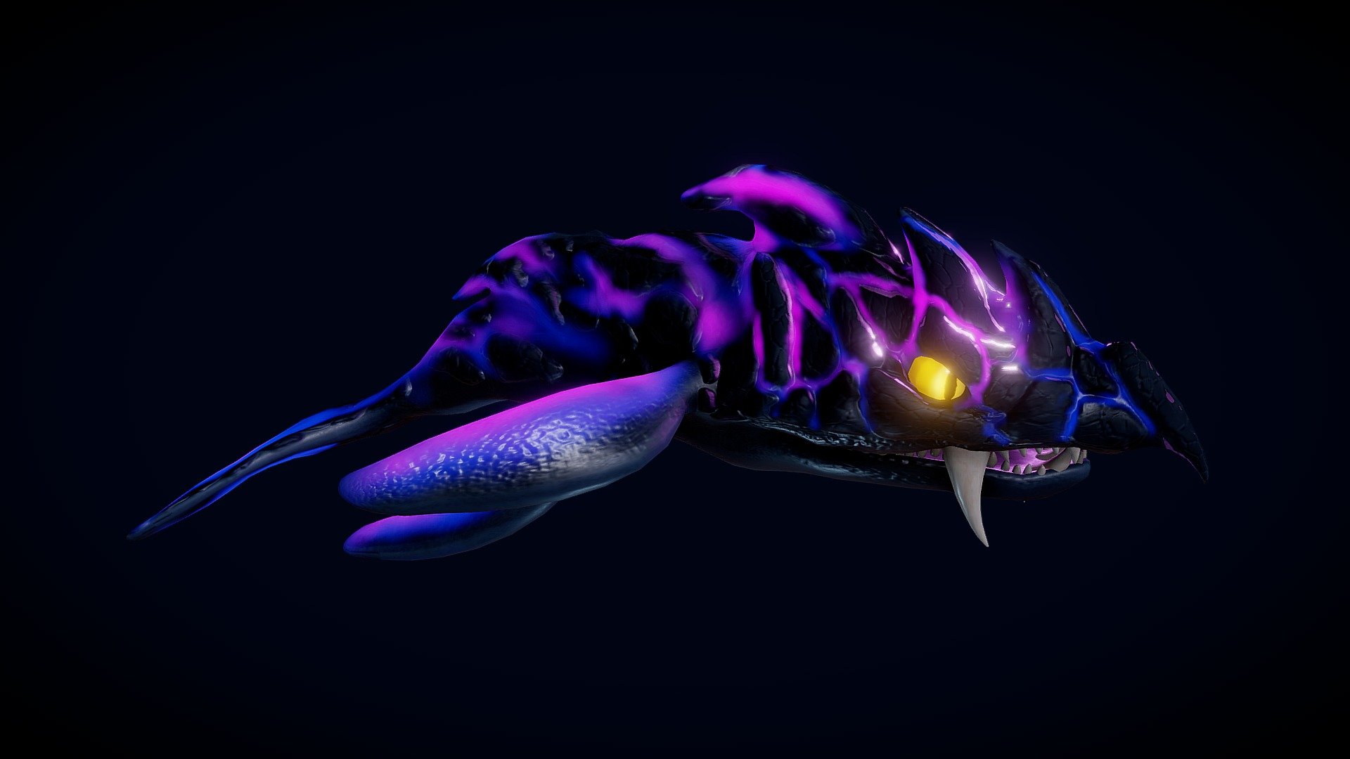 Void Shark done in > 3h - 3D model by JER3D (@jeremygo) [7af1365 ...