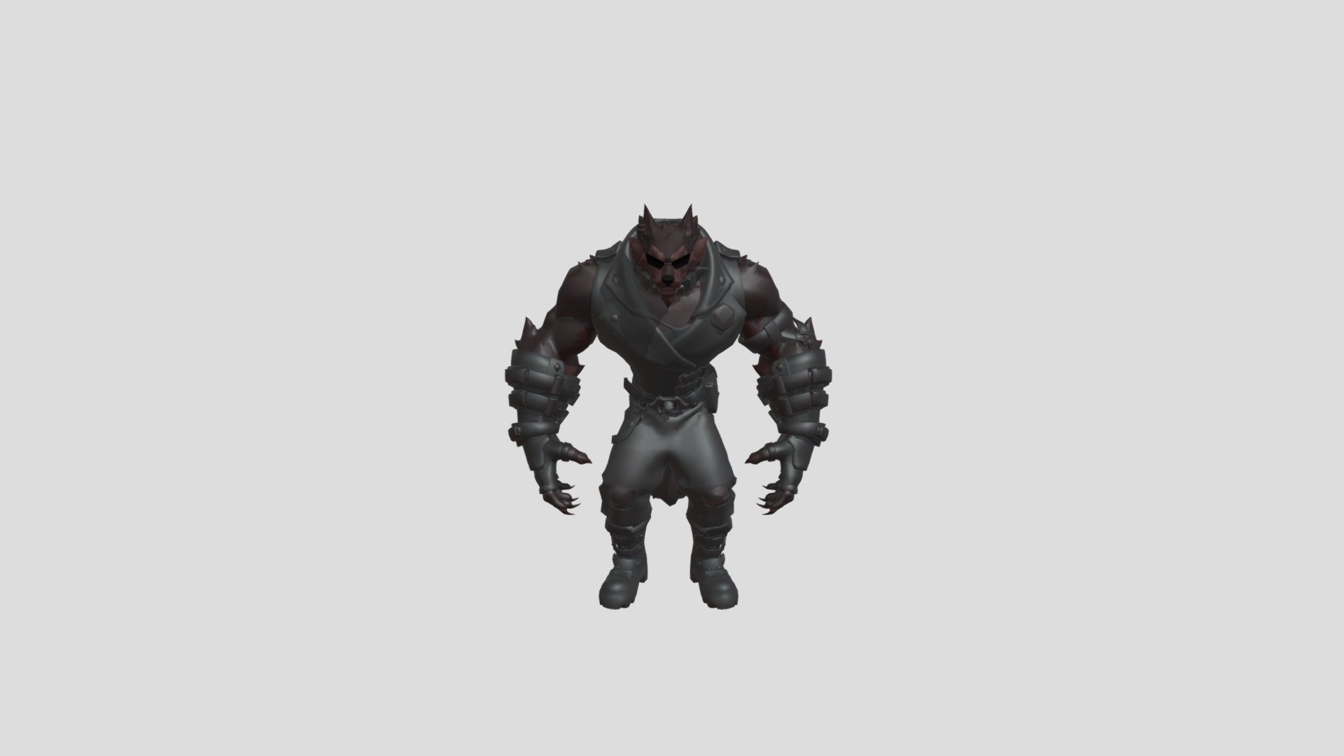Wolfman free 3D character models - 3D model by betakun (@kyokhalile1 ...
