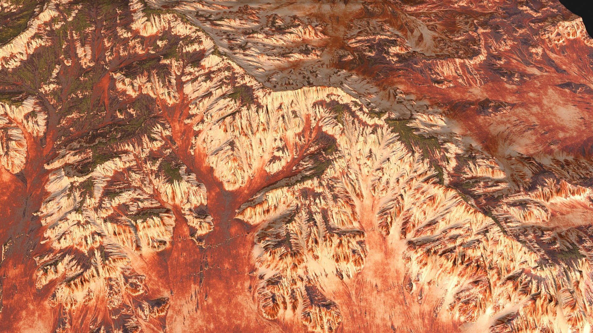 Red Mountain 02 - 3D model by Leaf (@leafada) [7af2bc0] - Sketchfab